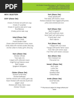 A Magpantay Catering Menu 1621861149 | PDF | Salad | Pasta