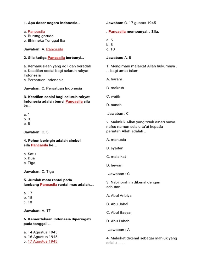 Soal Pip Pdf