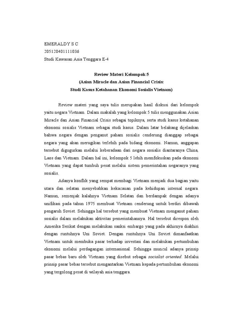 Review Kelompok 5 | PDF