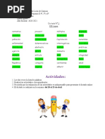 Vocabulario Quinto Grado | PDF