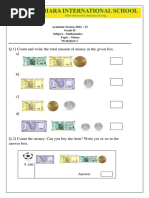 Class 3 Maths Money Worksheets | PDF | Money | Cash