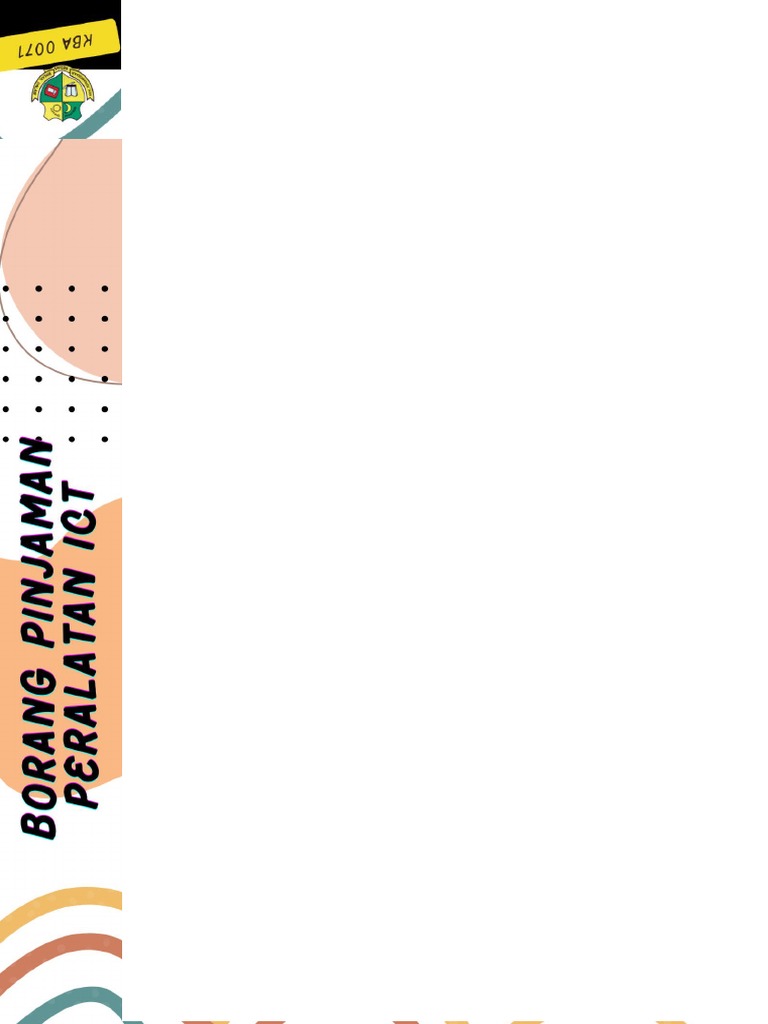 Tepi Fail Borang Pinjaman Ict | PDF