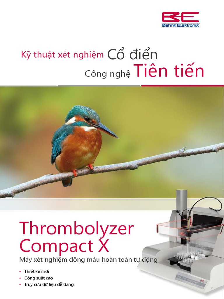 1.2.Thrombolyzer-Compact X - Catalogue - TV | PDF