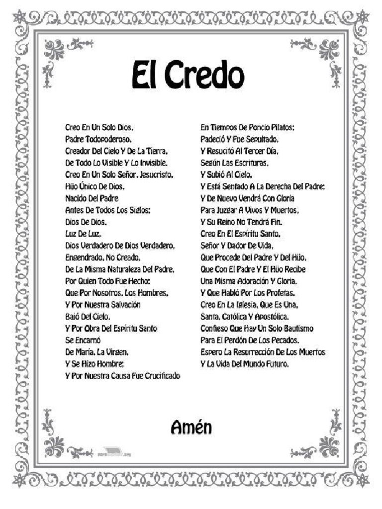Credo | PDF