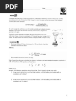 Ohm's Law Practice Worksheet Answer Key | PDF | Volt | Electric Current