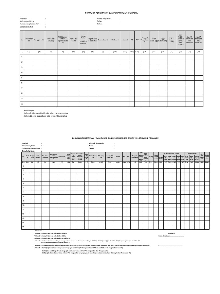 Form Eppgbm Baru | PDF