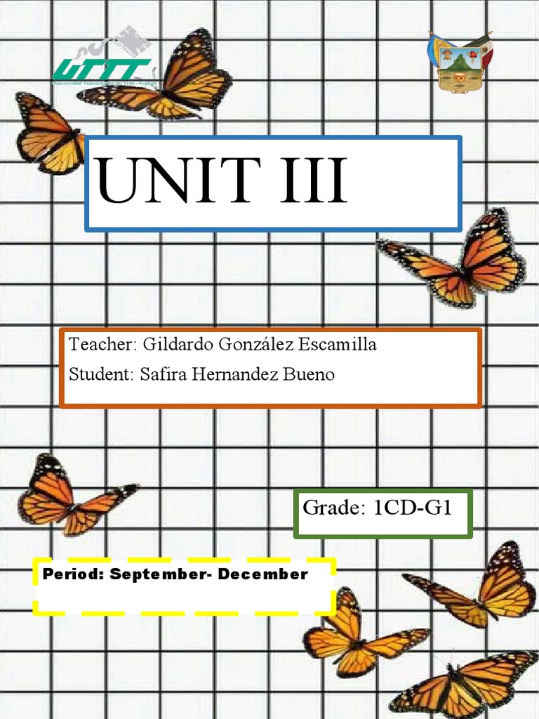 Unit Iii: Grade: 1CD-G1 | PDF