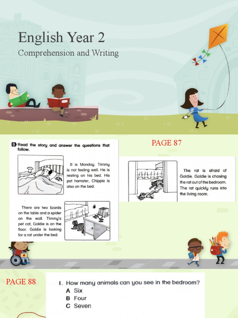Year 2 English Comprehension Guide | PDF