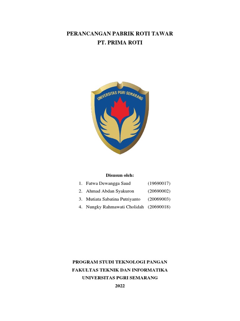 Tugas Perancangan Pabrik - (Kelompok 3) | PDF Tugas Perancangan Pabrik - (Kelompok 3) | PDF