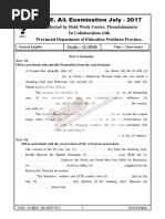 Grade 3 Unit Exam Papers | PDF | Classroom