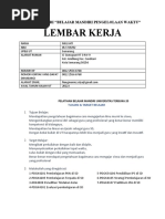 Contoh Cover Tugas TUTON | PDF
