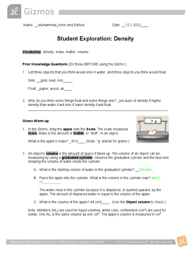 Density | PDF | Density | Buoyancy