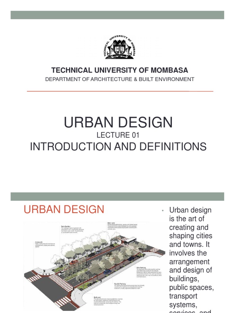 Lecture 1 - Intro and Urban Context Concepts URBAN DESIGN | PDF | City ...