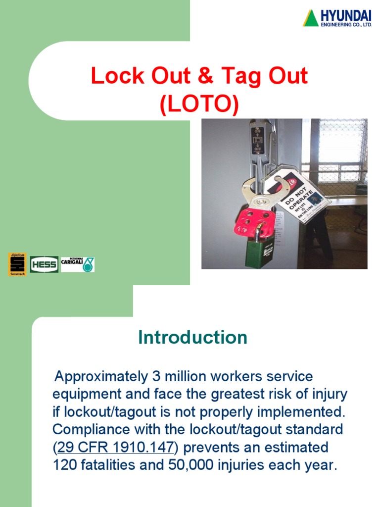 HSE-BMS-024 Lock Out & Tag Out | PDF