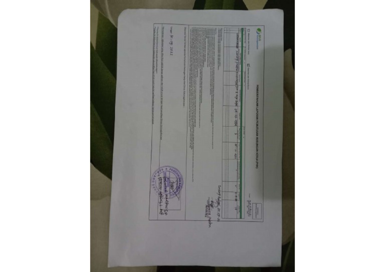 Form 6C Yang Disahkan Oleh Disnaker Setempat | PDF