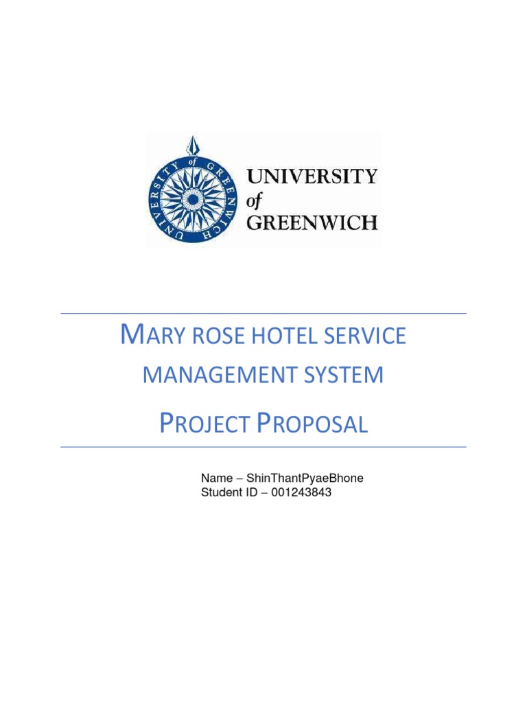 Hotel Booking - Project Proposal | PDF