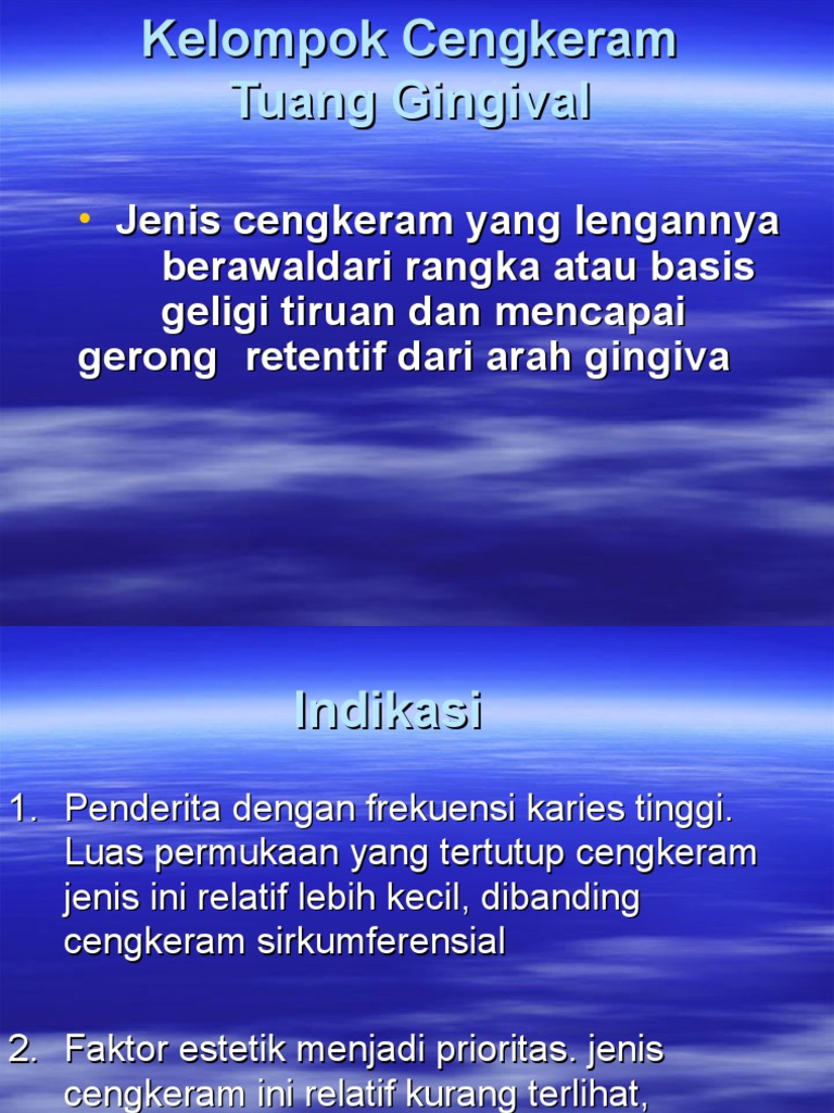 Kelompok Cengkeram Tuang Gingival | PDF