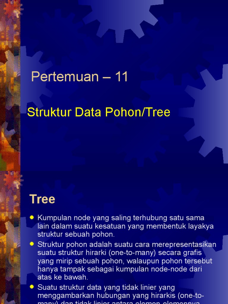 Pertemuan - 12 - Struktur Data Pohon | PDF