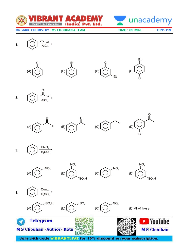 DPP Without Answer | PDF | Teaching Methods & Materials