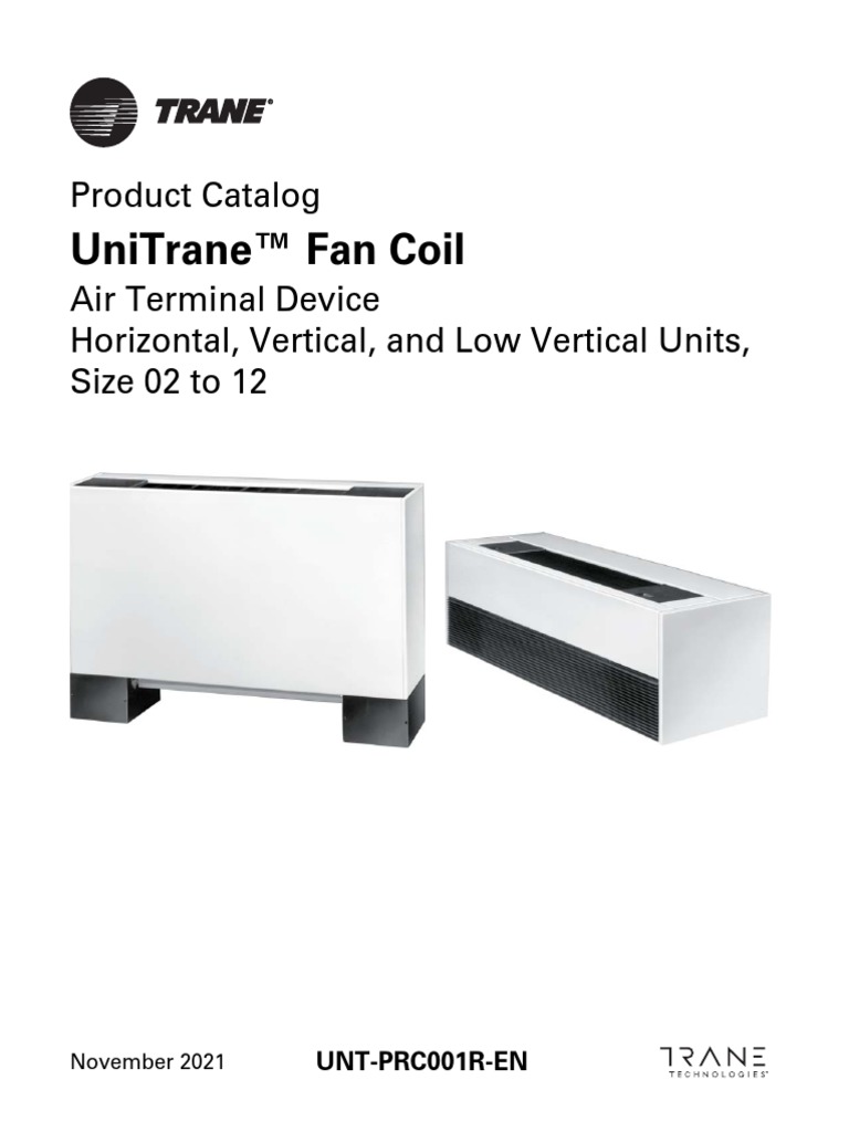 Trane Fcu - Old CCR | Download Free PDF | Thermostat | Valve