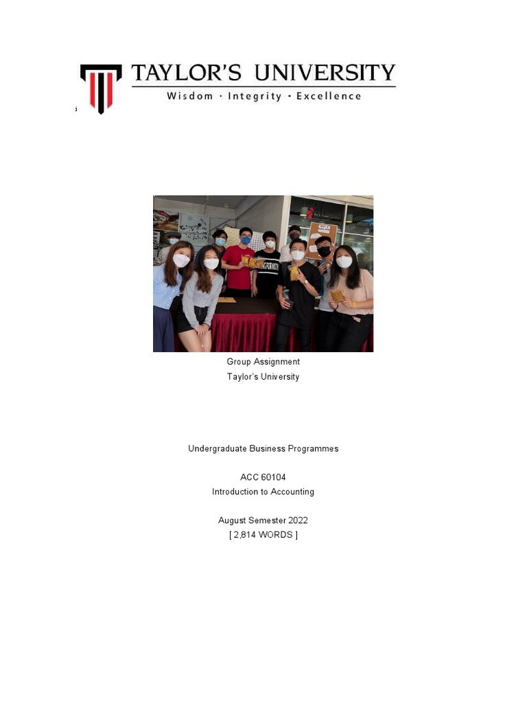 Acc60104ita Ga Sec02 Gp04 | PDF | Debits And Credits | Expense