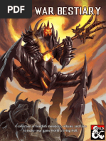 Mythic Actions For The Monster Manual | PDF | Dungeons & Dragons | Vampires