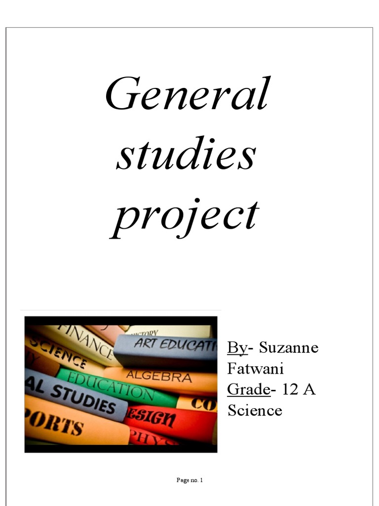 Introduction To General Studies | PDF