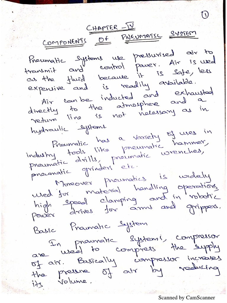 Fluid Power 4th Unit | PDF