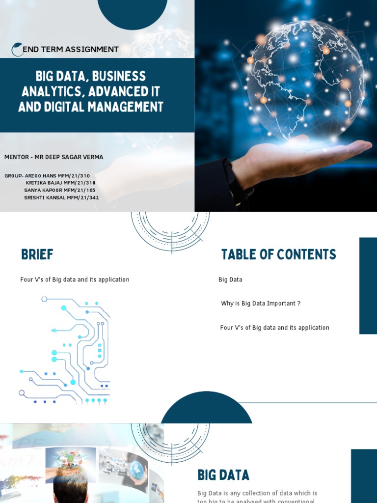 Four V's of Big Data | PDF