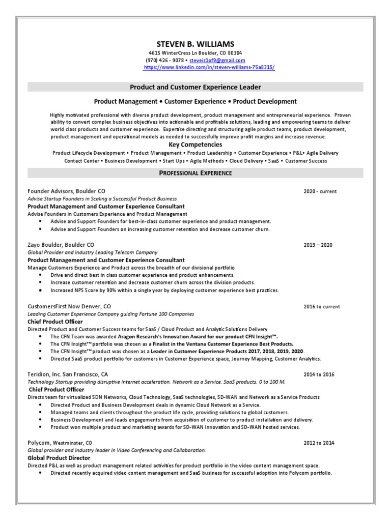 Steven Williams | PDF | Software As A Service | Cloud Computing