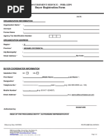 VS Agency Buyer Registration Form | PDF | Written Communication ...