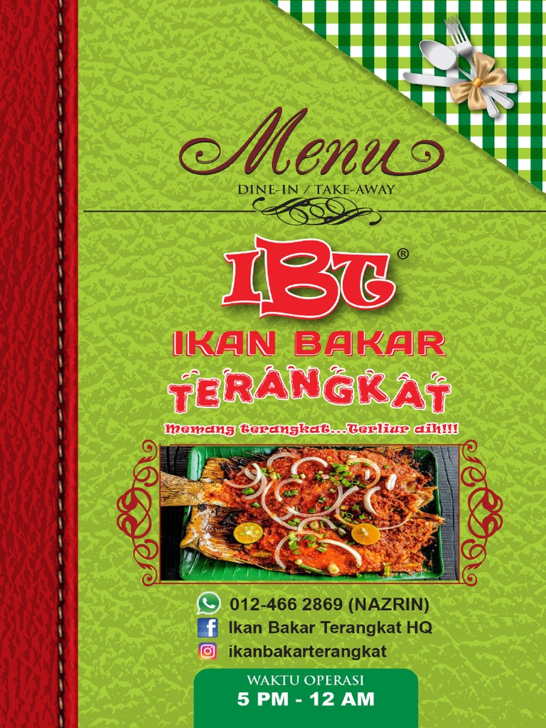 Menu Ikan Bakar Terangkat | PDF