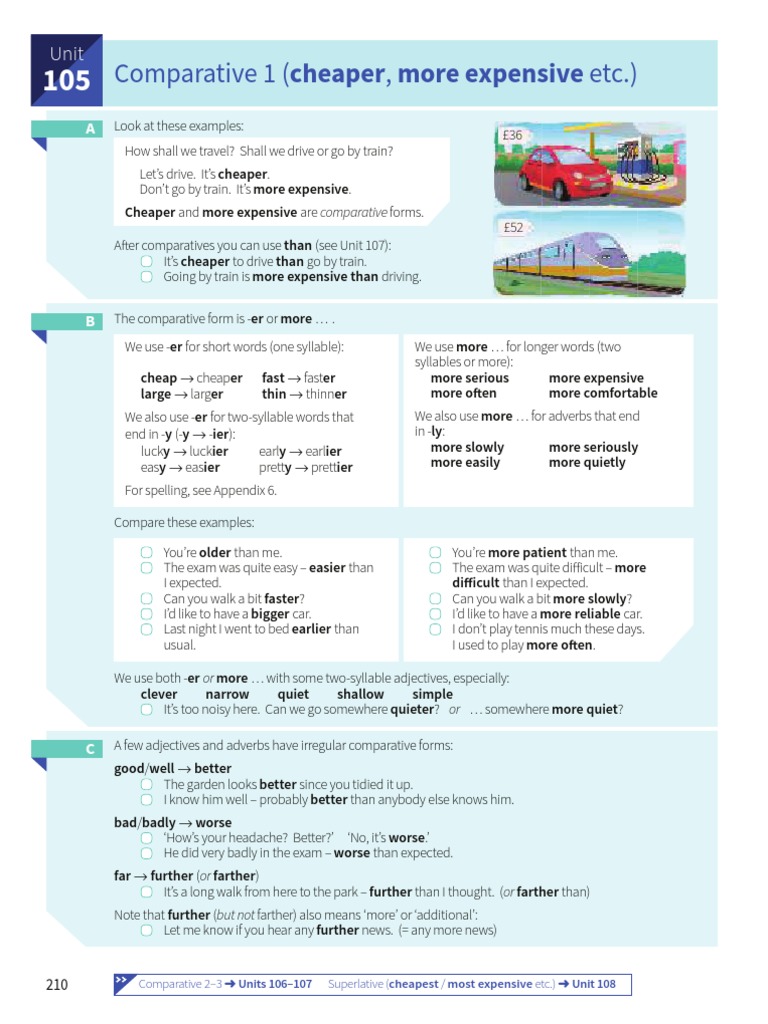 Comparative 1 | PDF | Adverb | Adjective