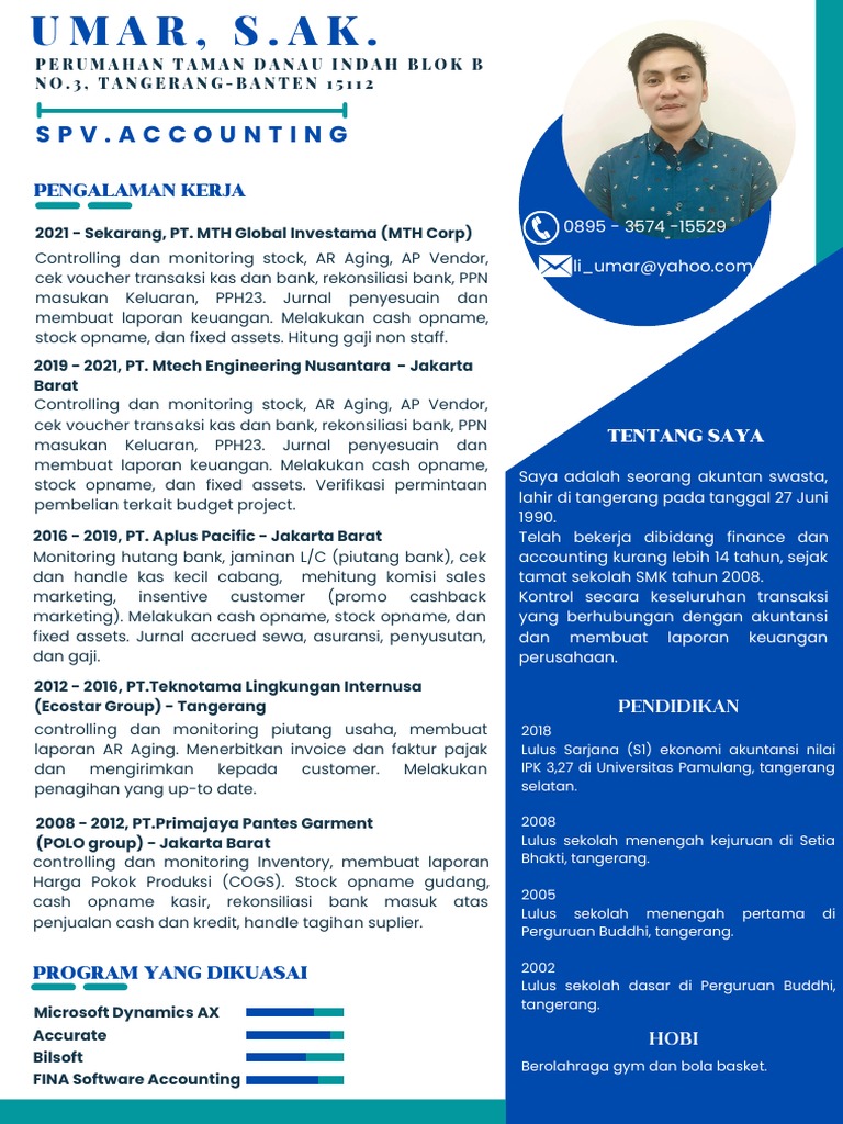 Umar CV | PDF | Karier & Perkembangan