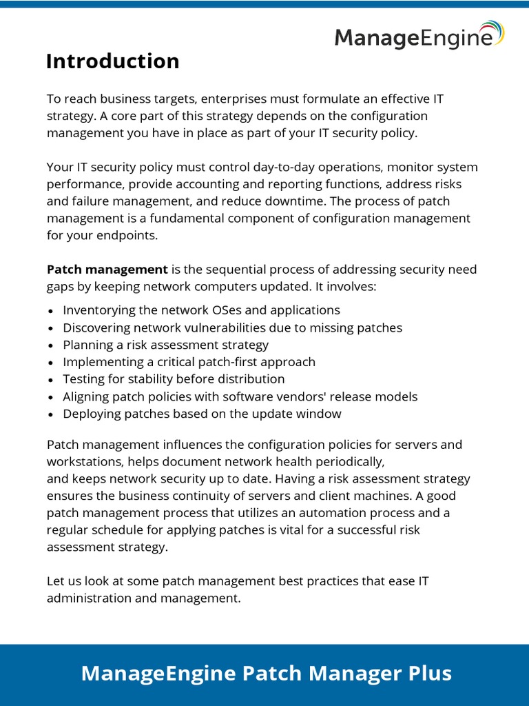 Automated Patch-Management-Best-Practices-Guide For Linux | PDF | Operating System | Security