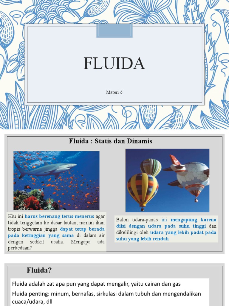 Bab 6. Fluida | PDF