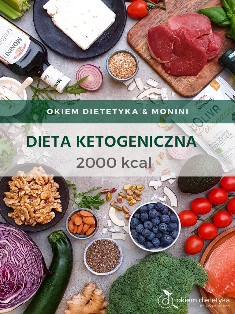 Dieta Ketogeniczna 2000 Kcal Okiem Dietetyka Monini | PDF