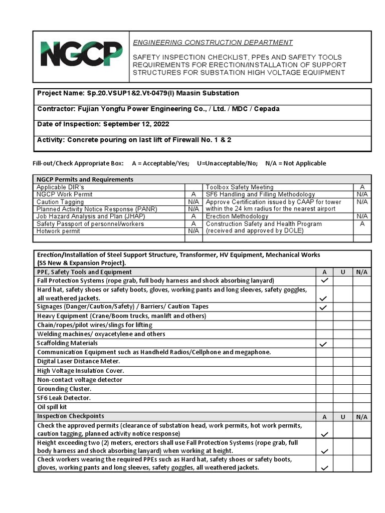 Safety Report (MDC) | Download Free PDF | Electrical Substation ...