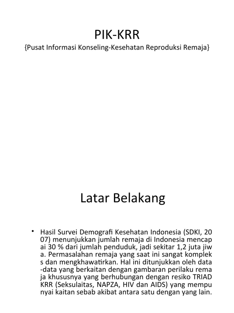 Dokumen - Tips - PPT Pik KRR | PDF | Pengembangan Diri