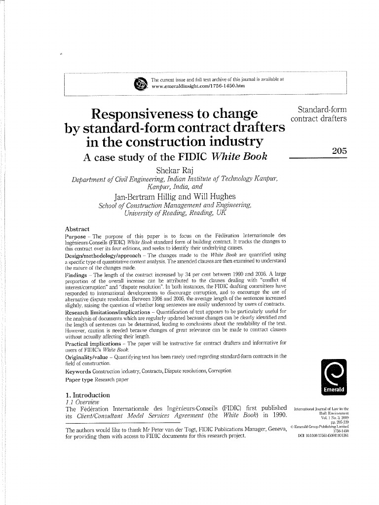 FIDIC White Book 1991 1998 2006 | PDF | Alternative Dispute Resolution ...