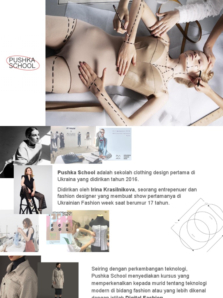 Brosur Kursus Clo3d - Pushka School | PDF