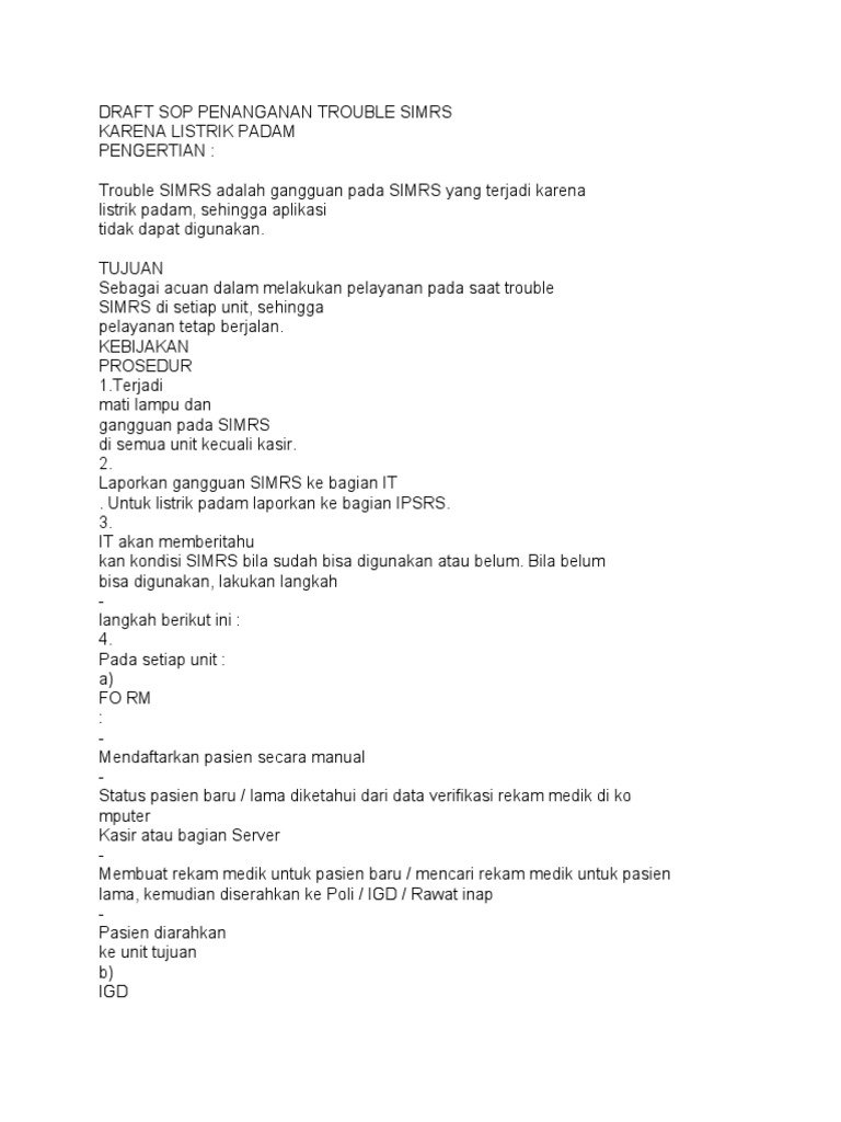 Draft Sop | PDF | Sains & Matematika