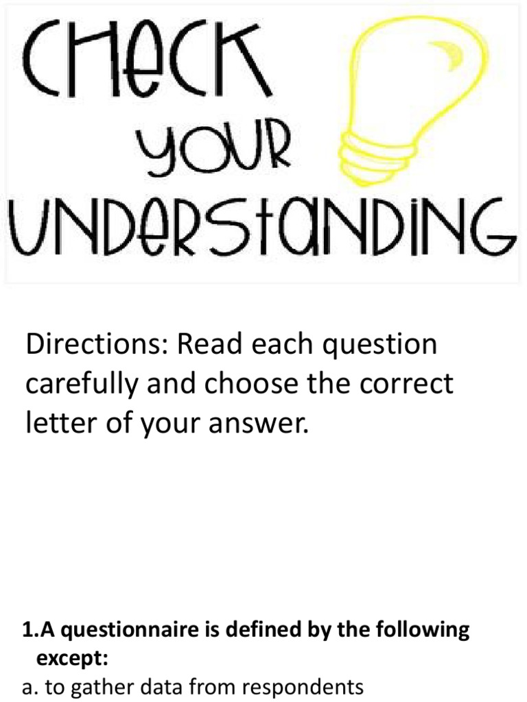 Designing Questions (Activity) | PDF