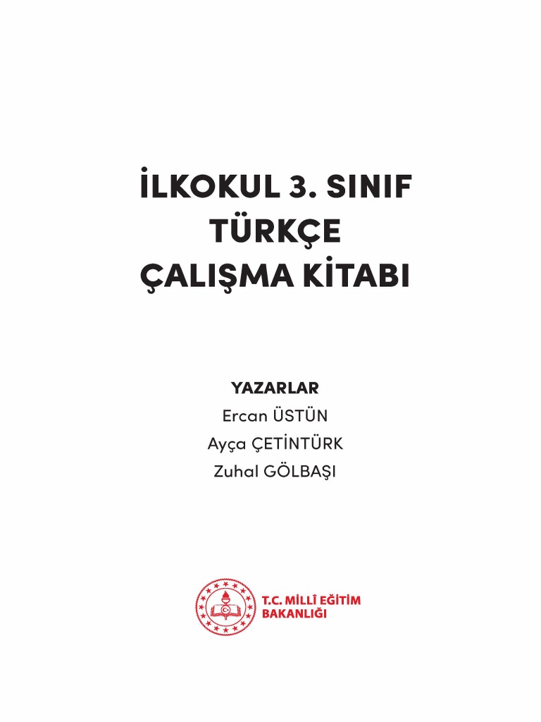 Sinif Turkce Calisma Kitabi | PDF