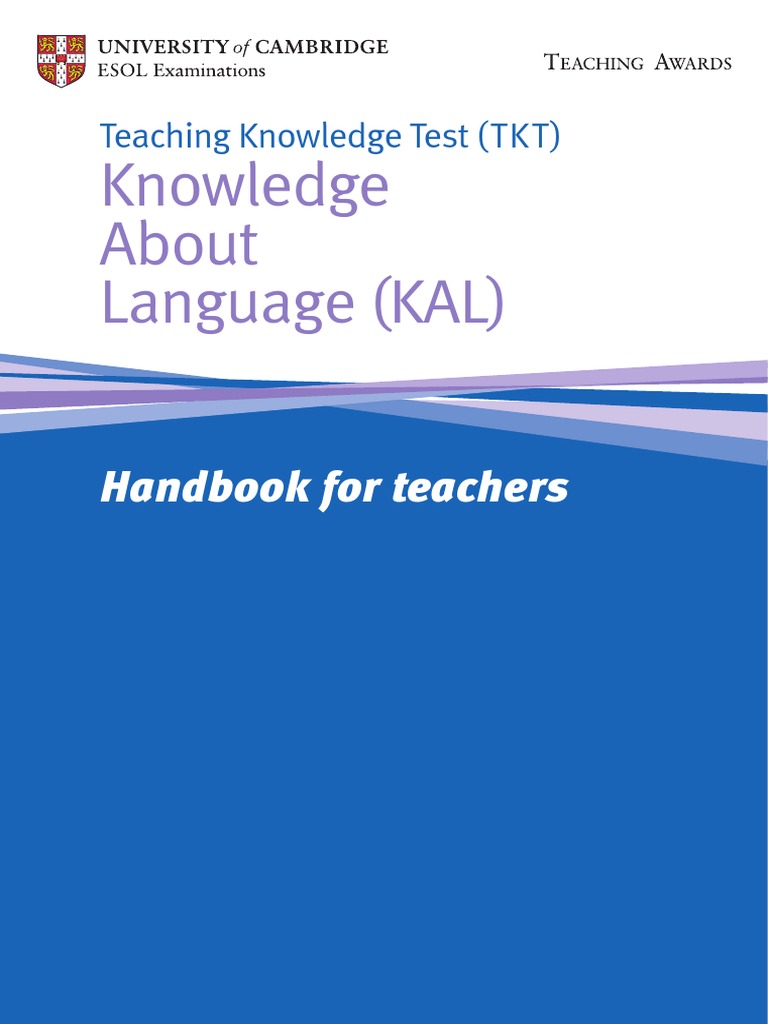 Teaching Knowledge Test TKT Knowledge Ab | PDF