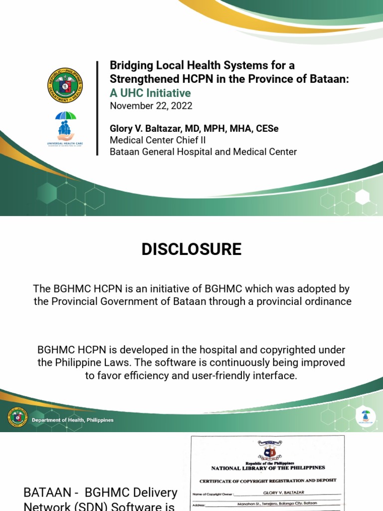 Presentation of Dr. Baltazar - Day 3 | PDF | Electronic Health Record ...