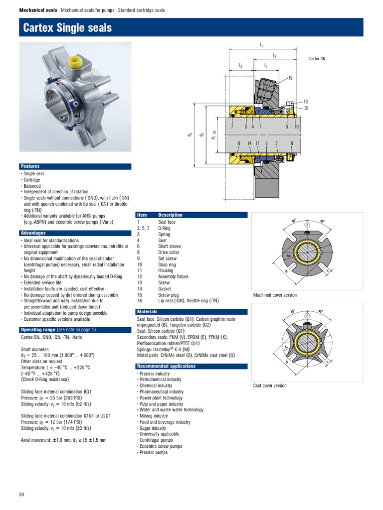 MS EB Cartex | PDF | Pump | Materials