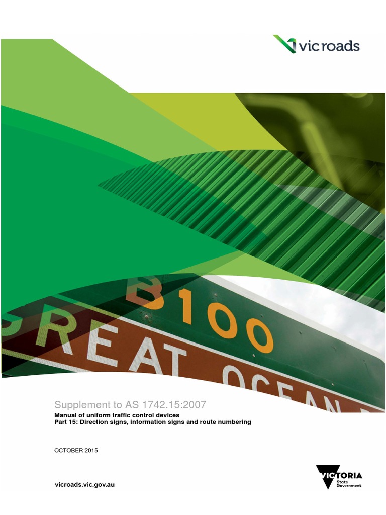 Uniform Traffic Sign Guidelines | PDF | Interchange (Road) | Controlled ...