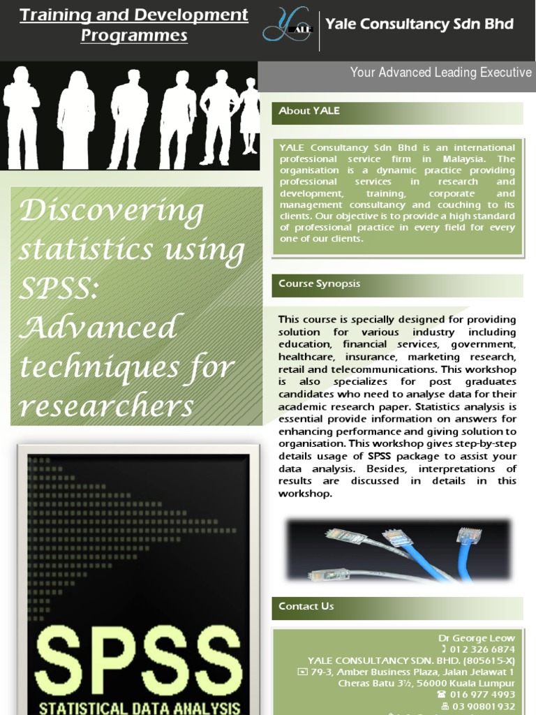 Discovering Statistics Using SPSS Advanced Techniques For Researchers ...