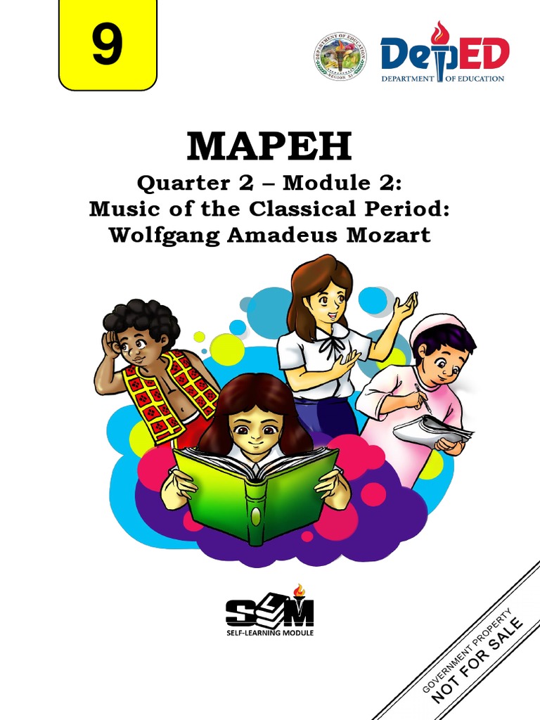 Q2 Music 9 - Module 2 | PDF | Classical Period (Music) | Wolfgang ...